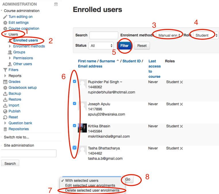 Guide to Moodle: Glossaries Search | eLearn